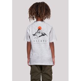 F4NT4STIC Mädchen T-Shirt "Escape Discover the World Mountain"erdgrau, Gr. 110, Obermaterial: 100% Baumwolle, Shirts, Premium Qualität, ESCAPE