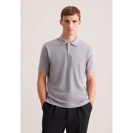Seidensticker Herren Poloshirt "Regular", grau, Gr. XXL, unifarben, 100% Baumwolle, Shirts, Polo Uni