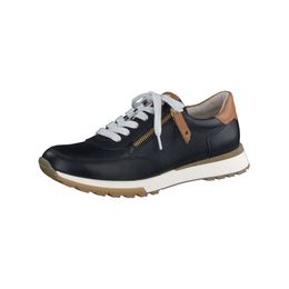 Paul Green Damen Sneaker "Paul Green Sneaker Glattleder", Gr. 36, schwarz, Glattleder, Schuhe