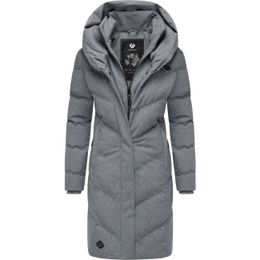 Ragwear Damen Steppmantel "Natalka", grau, Gr. L, Au&szlig;enmaterial: 100% Polyester. Innenfutter: 100% Polyester. Wattierung: 100% Polyester, M&auml;ntel,