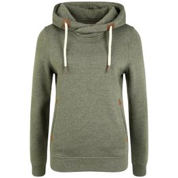 oxmo Damen Kapuzenpullover "Hoodie OXVicky", gr&uuml;n, Gr. M, Obermaterial: 80% Polyester PES. 20% Baumwolle CO., Sweatshirts