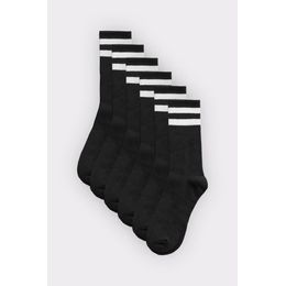 YSABEL MORA Herren Socken, Gr. 43, schwarz, Baumwollmischung, Socken, Anti-Druck-B&uuml;ndchen, Viskosemix, weich, bequem