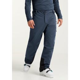 Jack Wolfskin Herren Skihose "FLOWLINE 2L INS PANTS M", blau, Gr. L, Obermaterial: 100% Polyester. F&uuml;llung: 100% Polyester. Futter: 100% Polyester,