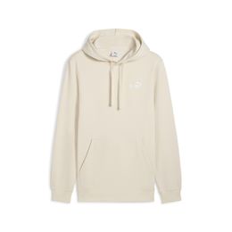 Puma Herren Hoodie "Essentials Small No. 1 Logo Hoodie Herren", wei&szlig;, Gr. S, Obermaterial: 66% Baumwolle, 34% Polyester; Kapuzenfutter: 100%