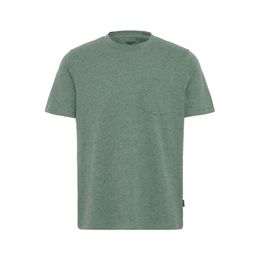 Blend Herren Rundhalsshirt "Rundhalsshirt BHJEVAN", gr&uuml;n, Gr. XL, Obermaterial: 60% Baumwolle CO. 40% Polyester PES., Shirts