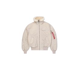 Herren Bomberjacke "B-15 III TT Two Tone", beige, Gr. M, Alpha Industries, Obermaterial: 100% Nylon, Futter: 100% Polyester, &Auml;rmelfutter: 100% Nylon,