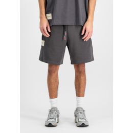 Herren Shorts "Studio Edition Shorts", grau, Gr. M, Alpha Industries, Obermaterial: 80% Baumwolle, 20% Polyester, Hosen