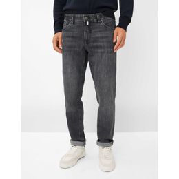 Eurex By Brax Herren 5-Pocket-Jeans "Style LUKE", grau, Gr. 54, Denim/Jeans, 95% Baumwolle, 3% Elastomultiester, 2% Elasthan, Jeans