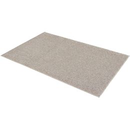 Teppich Astra, B:200cm H:20mm L:290cm, silber, Kunstfaser, Wohnzimmer, Teppiche, "Samoa Uni", hochwertiger Kurzflor in vielen Farben, Wohnzimmer