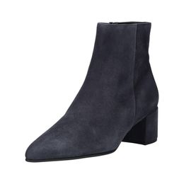 H&ouml;gl H&Ouml;GL Damen Stiefelette "H&ouml;gl Stiefelette Veloursleder", Gr. 41, blau, Veloursleder, Schuhe