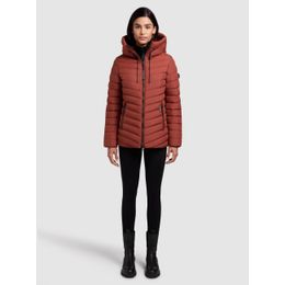 Khujo Damen Steppjacke "PACE", rot, Gr. L, unifarben, 100% Polyester, Jacken