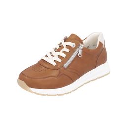 Remonte Damen Sneaker "Remonte Sneaker Leder", Gr. 38, braun, Leder, Schuhe