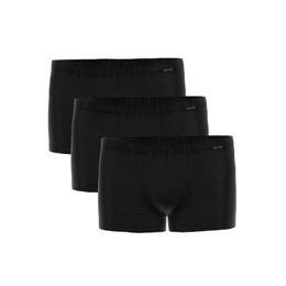 Ammann Herren Boxershorts "Boxershort Cotton & More Retro Short 3P 3er Pack", Gr. XXL, schwarz, Obermaterial: 57% Modal CMD. 35% Baumwolle CO. 8%