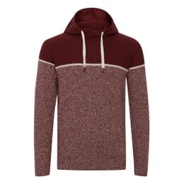 INDICODE Herren Strickfleece-Pullover "Strickpullover IDLynde", rot, Gr. M, Obermaterial: 100% Baumwolle CO., Pullover
