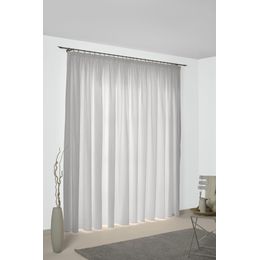 Vorhang WIRTH, B:132cm H:225cm, braun, Jacquard, Baumwolle, Polyester, Wohnzimmer, Gardinen, "Torbole"