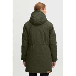 oxmo Damen Langmantel "Parka OXTala", grün, Gr. L, Obermaterial: 100% Polyester PES., Mäntel