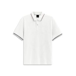 Bugatti Herren Poloshirt "Modern Fit", weiß, Gr. XXL, unifarben, 100% Baumwolle, Shirts, Basic Essential aus Baumwolle