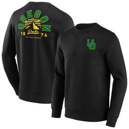 Fanatics Damen Sweatshirt "Fanatics Sweatshirt Oregon Ducks Hometown Graphic Crew"schwarz, Gr. M, 85% Baumwolle, 15% Polyester, Sweatshirts