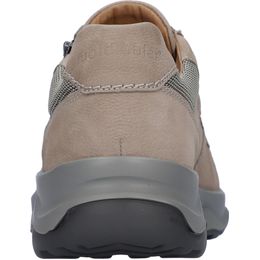 Waldl&auml;ufer WALDL&Auml;UFER Herren Sneaker "H-MAX", Gr. 12, beige, Nubukleder, Textil, kontrastfarbene Details, Schuhe, Schn&uuml;rschuh, Halbschuh mit zus&auml;tzlichem
