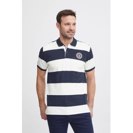 FQ1924 Herren Poloshirt "Poloshirt FQPeter", wei&szlig;, Gr. M, Obermaterial: 96% Baumwolle CO. 4% Elasthan EL., Shirts