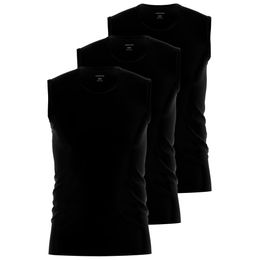 Ammann Herren Unterhemd "3er Pack Tank Top Day Modern / Micro Modal", Gr. XXL, schwarz, Obermaterial: 93% Modal CMD. 7% Elasthan EL., Unterhemden
