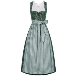 Nübler NÜBLER Damen Dirndl "Dirndl lang Thea", grün, Gr. 38, Obermaterial: 100% Baumwolle CO., Kleider