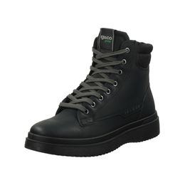 IGI&CO IGI & CO Damen Schn&uuml;rstiefelette "IGI & CO Stiefelette Leder", Gr. 44, schwarz, Leder, Schuhe