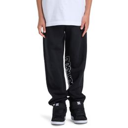 DC Shoes M&auml;dchen Jogger Pants "DC Omega", schwarz, Gr. 12, 80% Baumwolle, 20% Polyester, Hosen