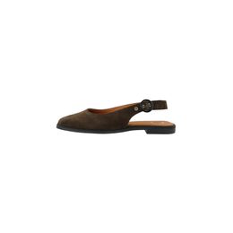 Ca'Shott CA'SHOTT Damen Ballerina "Ca'Shott Ballet flats CASDIANA", Gr. 38, braun, Obermaterial: 100% Leder, Schuhe