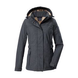 G.I.G.A. by Killtec Damen Softshelljacke "GW 35 WMN SFTSHLL JCKT", blau, Gr. 44, G.I.G.A. DX BY KILLTEC, Oberseite: 90% Polyester, 10% Elasthan;R&uuml;ckseite: 100%