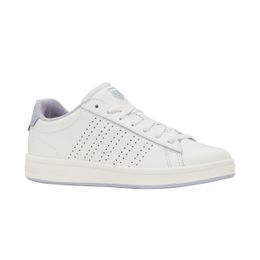 K-Swiss Damen Sneaker "COURT BASE II", Gr. 38, grau, Leder, Schuhe