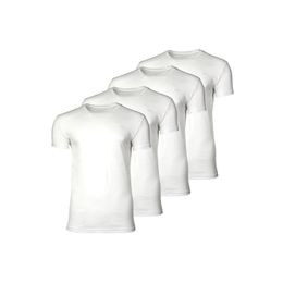 Gant Damen T-Shirt "T-Shirt C-NECK T-SHIRT 4-PACK 4er Pack", wei&szlig;, Gr. XL, Obermaterial: 100% Baumwolle CO., Shirts
