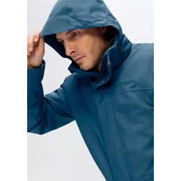 Maier Sports Herren Winterjacke "Peyor 3in1", blau, Gr. 52, 100% Polyester, Jacken, warme Herren Jacke, wattierte Regenjacke, wasserdicht +