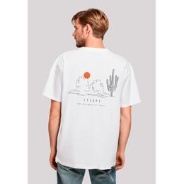 F4NT4STIC Herren T-Shirt "Oversize Escape Discover the World Savannah", wei&szlig;, Gr. L, Obermaterial: 100% Baumwolle, Shirts, Discover the World