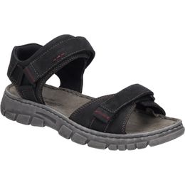 Josef Seibel Herren Sandale "Brendan 01, schwarz", Gr. 40schwarz, Obermaterial: 100% Rindsleder Leather cow., Schuhe