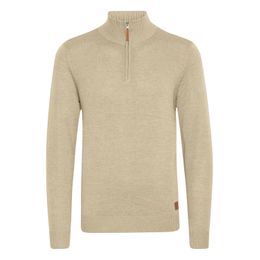 Blend Herren Troyer "Troyer BHRobin", beige, Gr. XL, Obermaterial: 50% Baumwolle CO. 50% Polyacryl PAN., Pullover