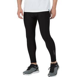 TRIGEMA Herren Trainingshose "TRIGEMA Lange Radler-Hose angeraut", schwarz, Gr. S, 92% Polyester, 8% Elasthan, Hosen