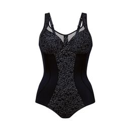 Anita Damen Miederbody "Komfort Korselett Clara Art", Gr. 90, schwarz, Obermaterial: 60% Polyamid PA. 40% Elasthan EL., Bodys