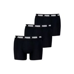 Puma Herren Boxershorts "Boxershort Everyday Boxers 3P 3er Pack", Gr. M, schwarz, Obermaterial: 95% Baumwolle CO. 5% Elasthan EL., Unterhosen