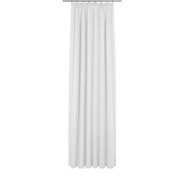 Gardine WIRTH, B:600cm H:120cm, grau, Jacquard, Polyester, Wohnzimmer, Gardinen, "Chiara"