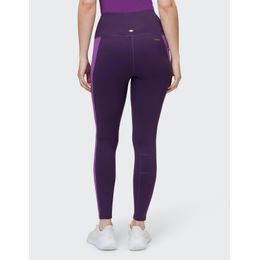 Venice Beach Damen Leggings "TIGHTS CAMY", lila, Gr. M, Obermaterial: 75% Polyamid, 25% Elasthan, Hosen, sportlicher Stil, aus Polyamid und Elasthan,