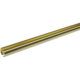 Innenlaufprofil Liedeco, L:200cm &Oslash;:1,6cm, gold, Gardinenstangenhalterungen, 1-l&auml;ufig im Fixma&szlig; &Oslash; 16 mm