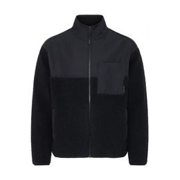 Blend Herren Pl&uuml;schjacke "Pl&uuml;schjacke BHEVON"schwarz, Gr. M, Obermaterial: 100% Polyester PES., Jacken