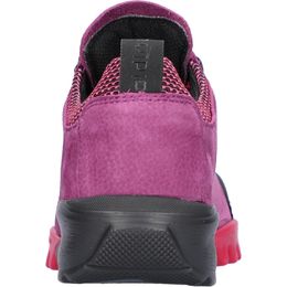 Waldl&auml;ufer WALDL&Auml;UFER Damen Trekkingschuh "H-Amiata", Gr. 8,5fuchsia, Gummi, Nubukleder, Textil, Schuhe, Freizeitschuh, Halbschuh, Schn&uuml;rschuh mit TEX-Membran,