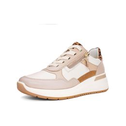 Ara Damen Sneaker "Ara Sneaker Leder", Gr. 40, beige, Leder, Schuhe