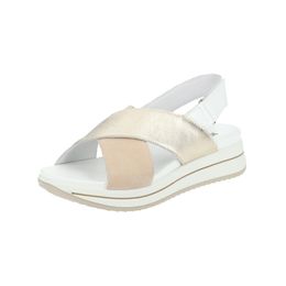 IGI&CO IGI & CO Damen Keilsandalette "IGI & CO Sandalen Nubukleder", Gr. 37, beige, Nubukleder, Schuhe