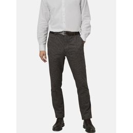Babista Herren Anzughose "Hose VIVIANO", grau, Gr. 52, Obermaterial: 97% Baumwolle CO. 3% Elasthan EL., Hosen, mit flexiblen Rundumgummibund