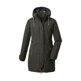 G.I.G.A. by Killtec Damen Parka "GW 6 WMN PRK", gr&uuml;n, Gr. 36, G.I.G.A. DX BY KILLTEC, Oberstoff: 88% Polyester, 12% Baumwolle, Futter: 100% Polyester, Wattierung: 100%