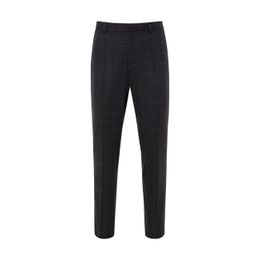 Thomas Goodwin Herren Anzughose "Hose", blau, Gr. 106, unifarben, 55% Polyester, 39% Viskose, 6% Elasthan, Hosen, im Modern-Fit, 3938-7-3355