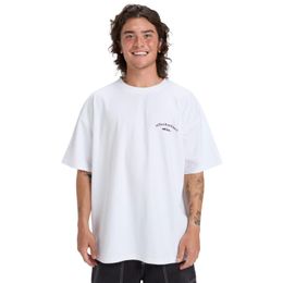 Quiksilver Herren T-Shirt "Stretch Tribal", wei&szlig;, Gr. M, 100% Baumwolle, Shirts